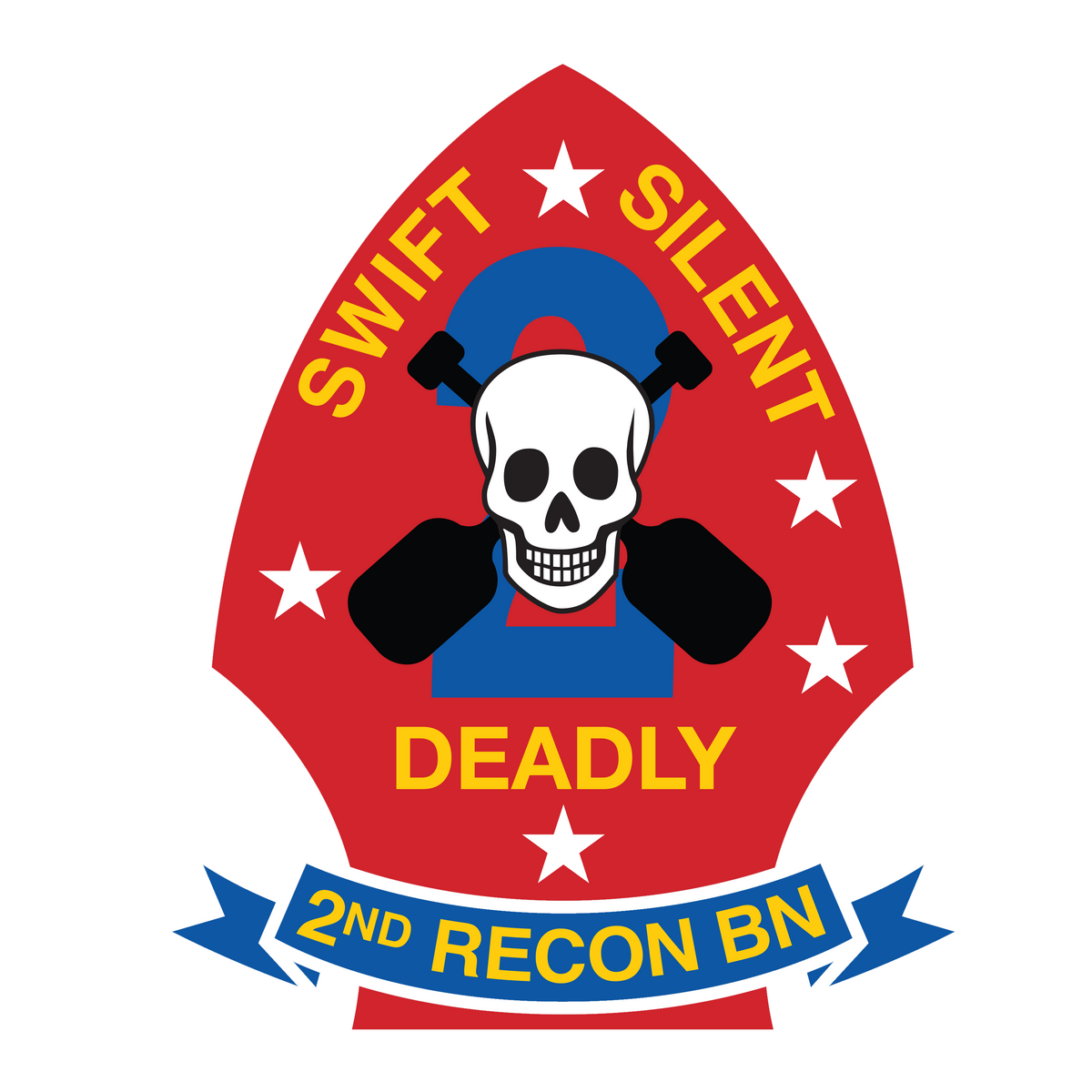 2nd Reconnaissance Battalion (2d Recon) – Marine Corps Gift Shop
