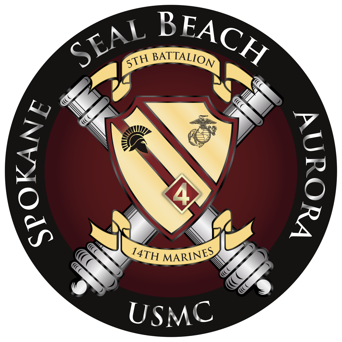 5th Battalion 14th Marines (5/14) – Marine Corps Gift Shop