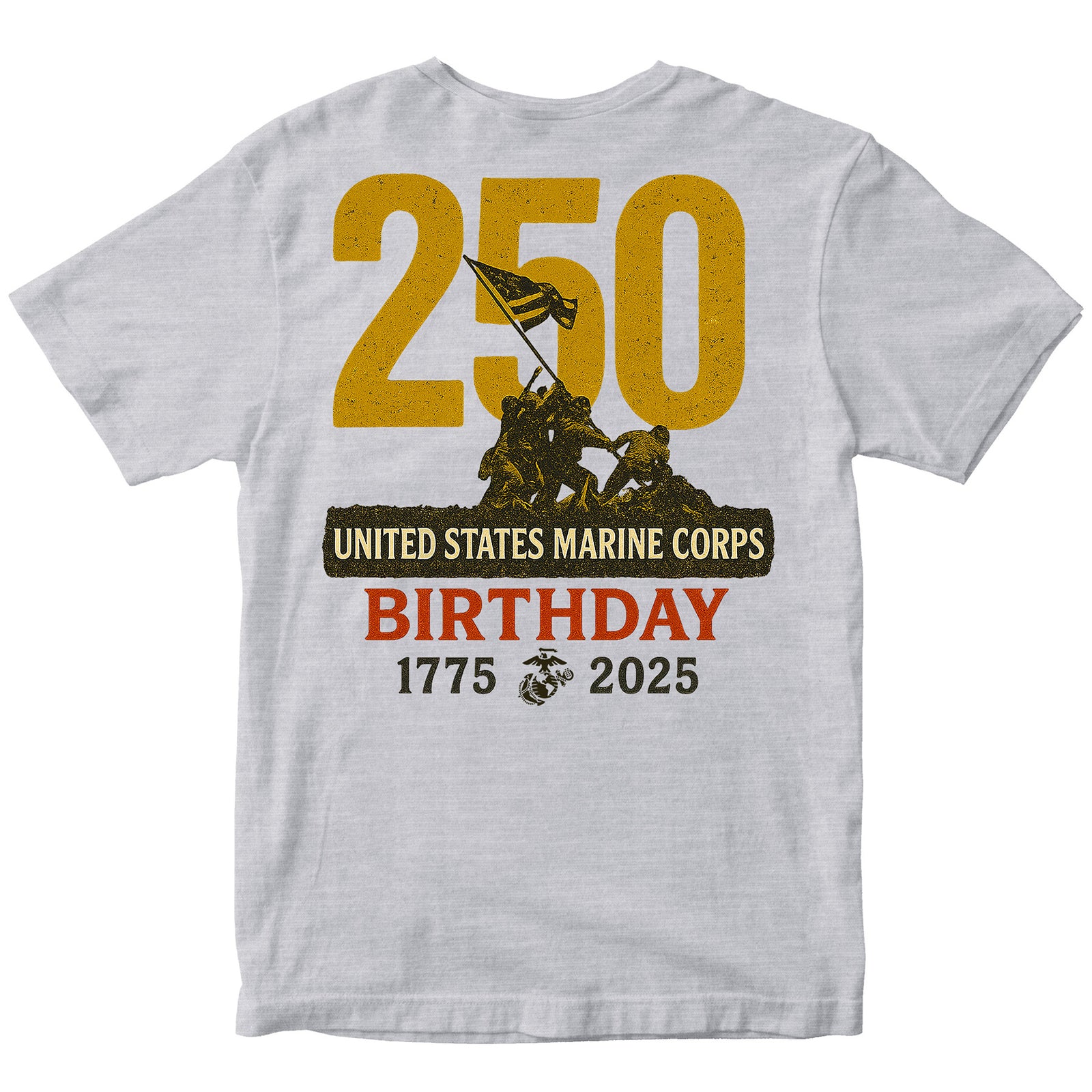USMC TEE | Marines 250th Birthday T-Shirt | Marine Corps Gift Shop
