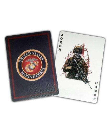 USMC Playing Cards with Marine Corps Dice – Marine Corps Gift Shop