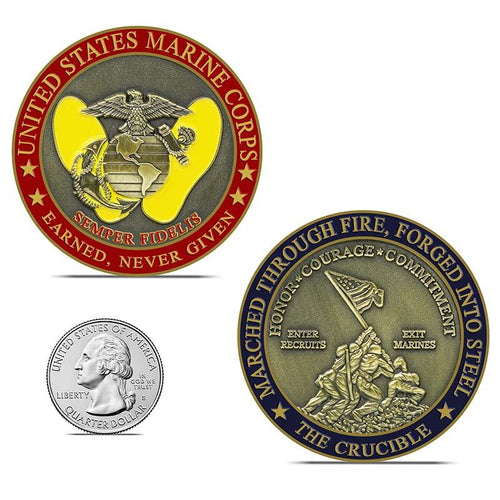 Retail Challenge Coins | Marine Corps Challenge Coins for Sale | Buy ...