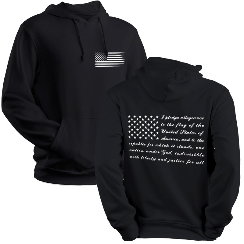 Pledge of Allegiance Hoodie – Marine Corps Gift Shop