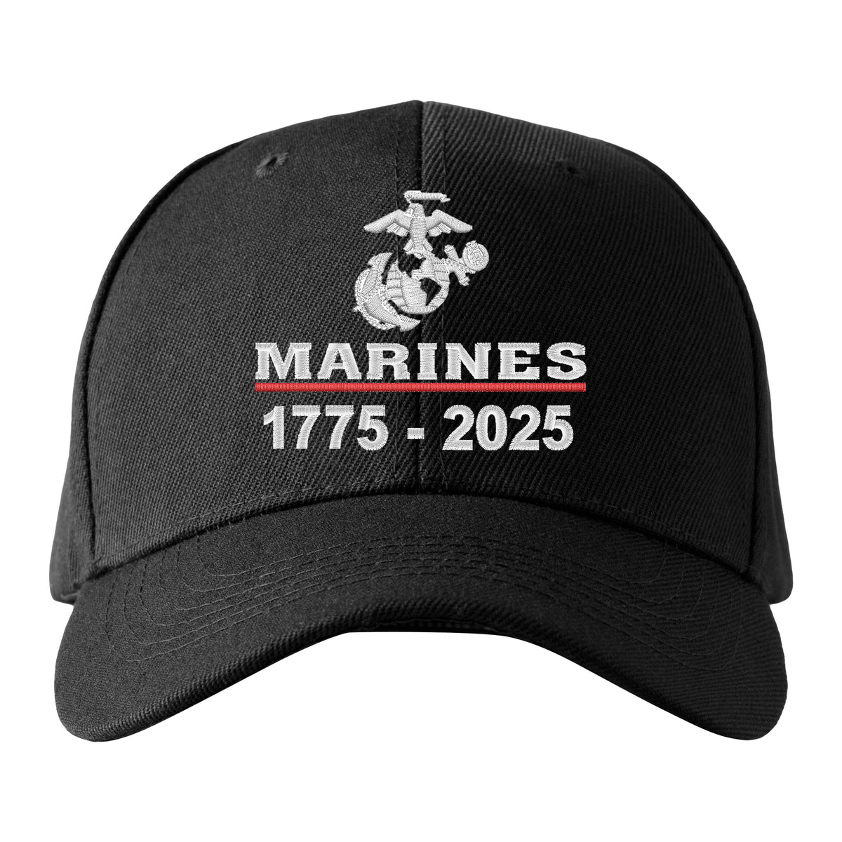 Marines Embroidered 250th Birthday Hat | USMC Covers