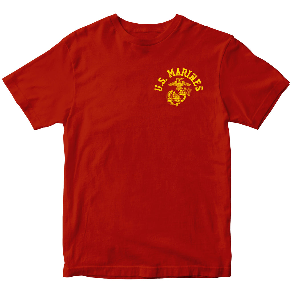 Old School U.S. Marines PT Chest Seal T-Shirt | Marine Corps Gift Shop
