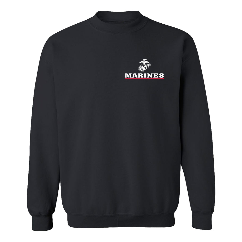 Marines Red Line Sweatshirt | Marine Corps Gift Shop