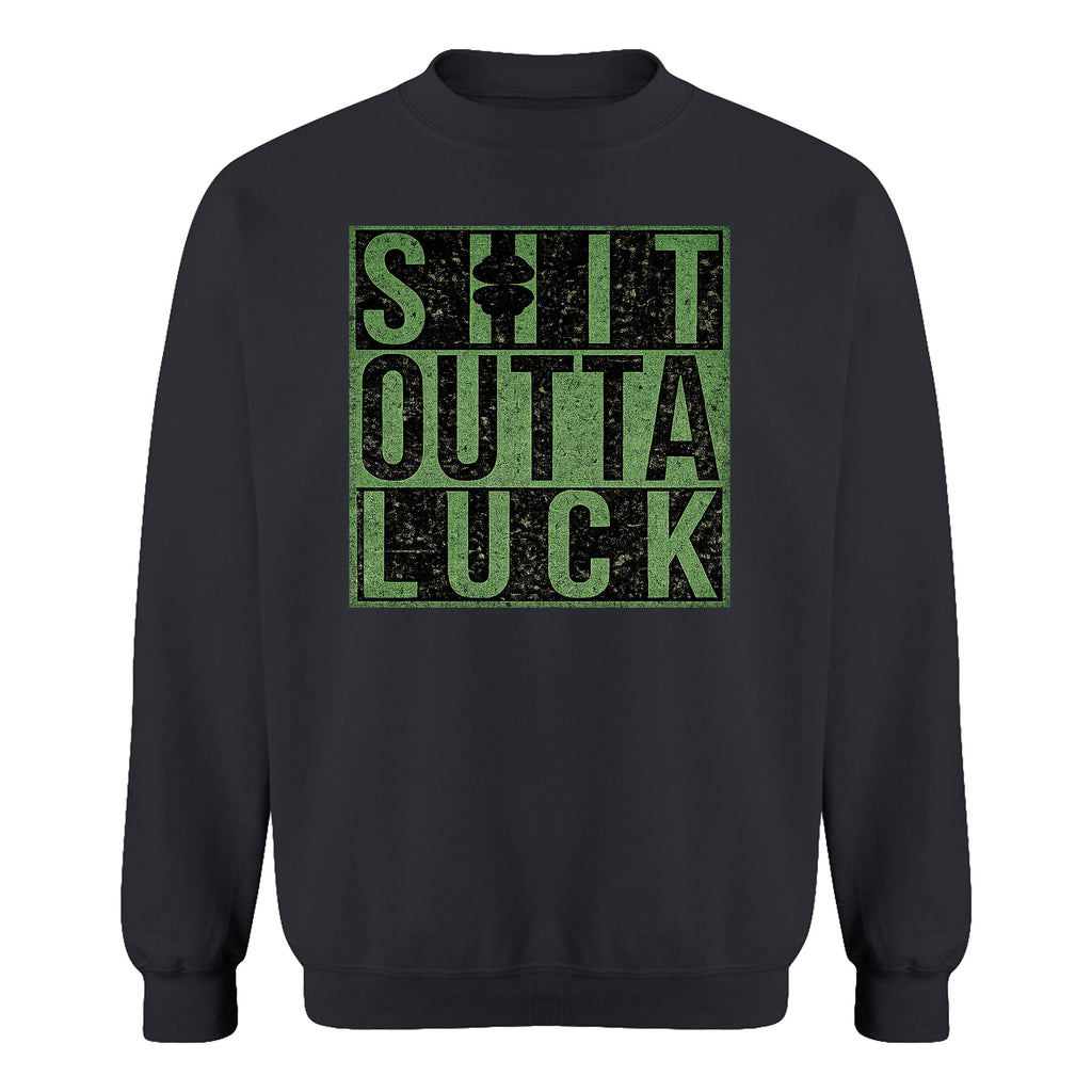 Shit Outta Luck St. Patrick's Day Sweatshirt | Marine Corps Gift Shop