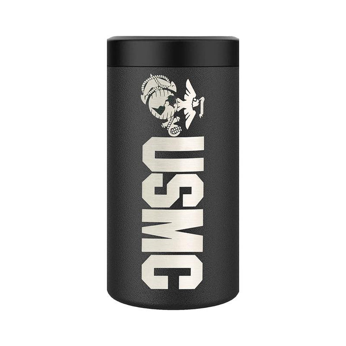 USMC Marine Corps 4 in 1 Insulated Can Cooler