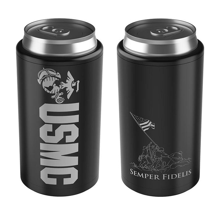 USMC Marine Corps 4 in 1 Insulated Can Cooler